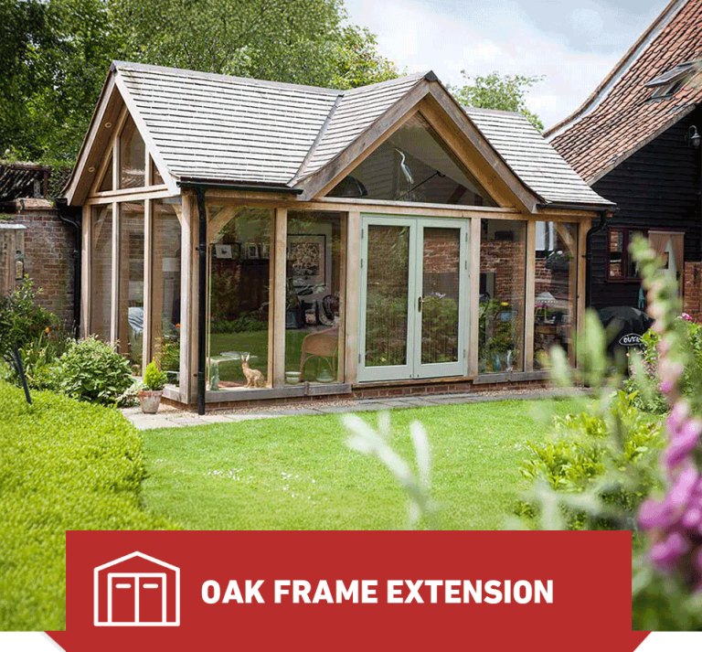 Oak Frame Extension - Norfolk Garden Buildings
